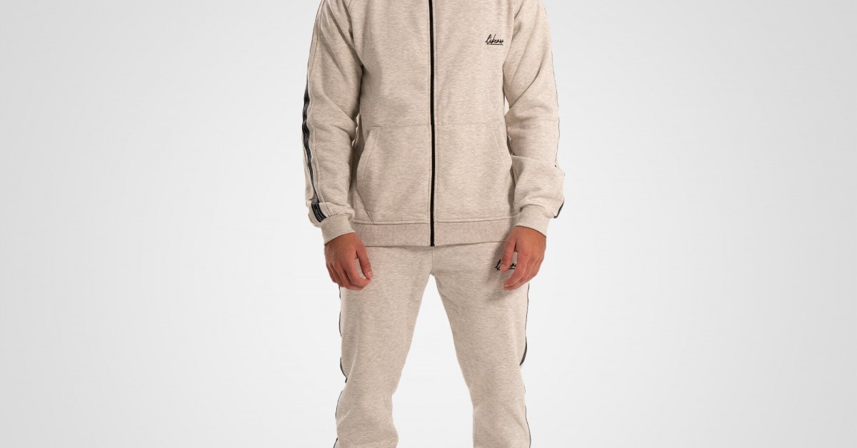 Like No Men Light Grey Tracksuit
