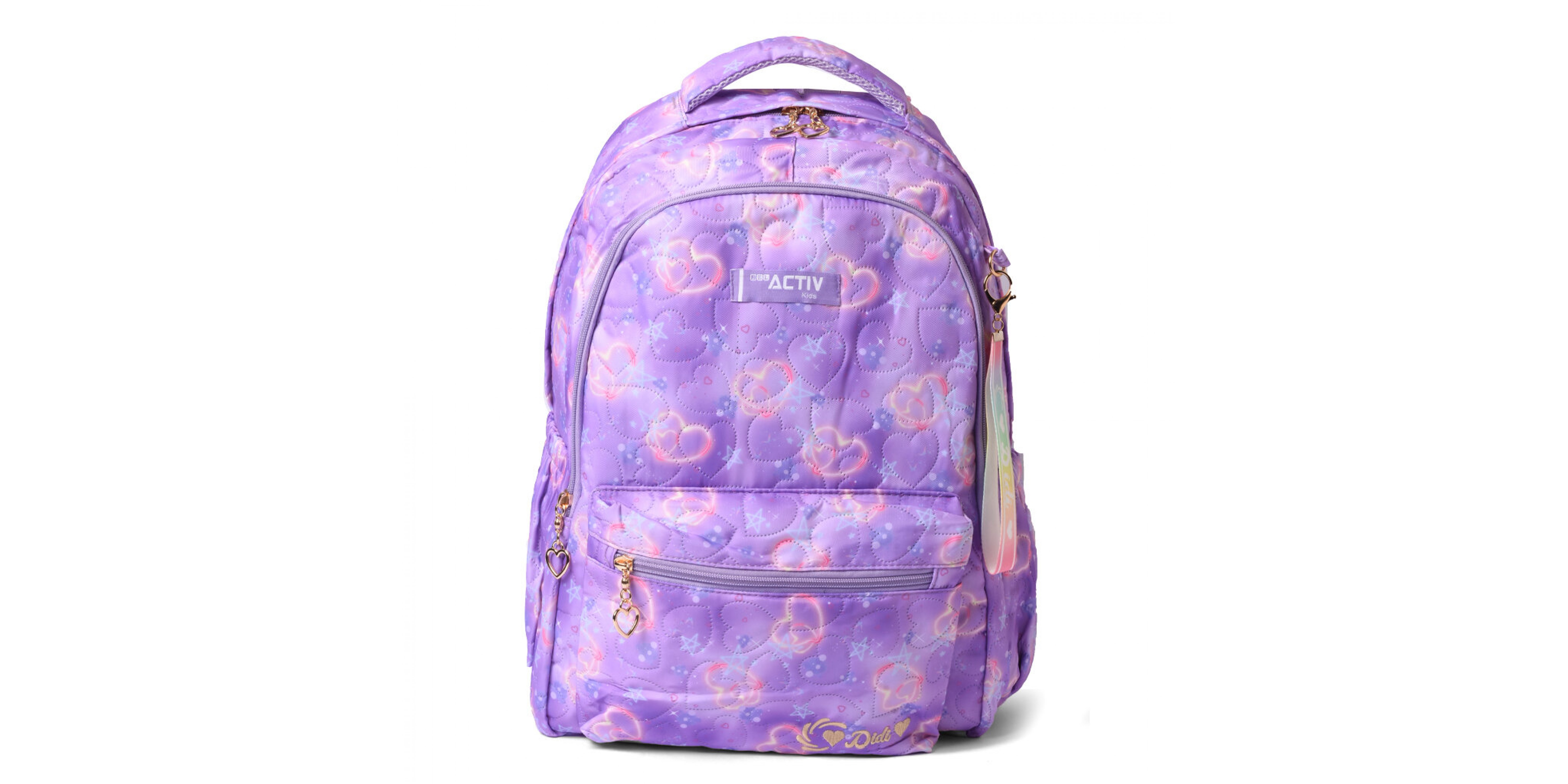Cotton Candy Hearts Backpack - Violette