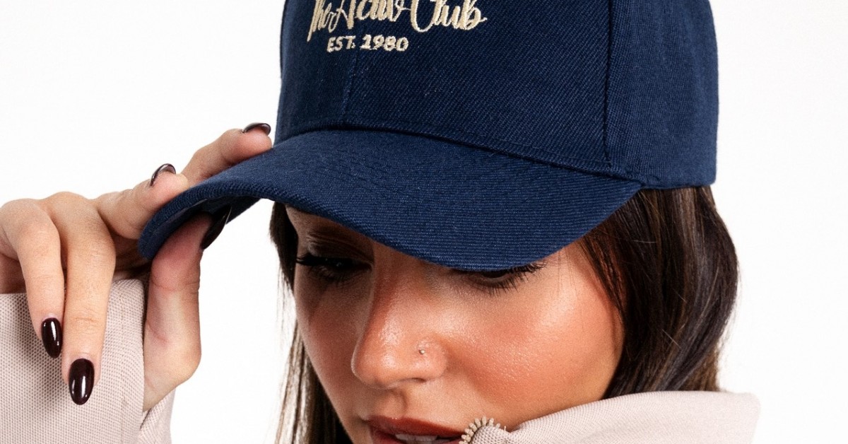 The Activ Club Cap with adjustable strap - Navy Blue