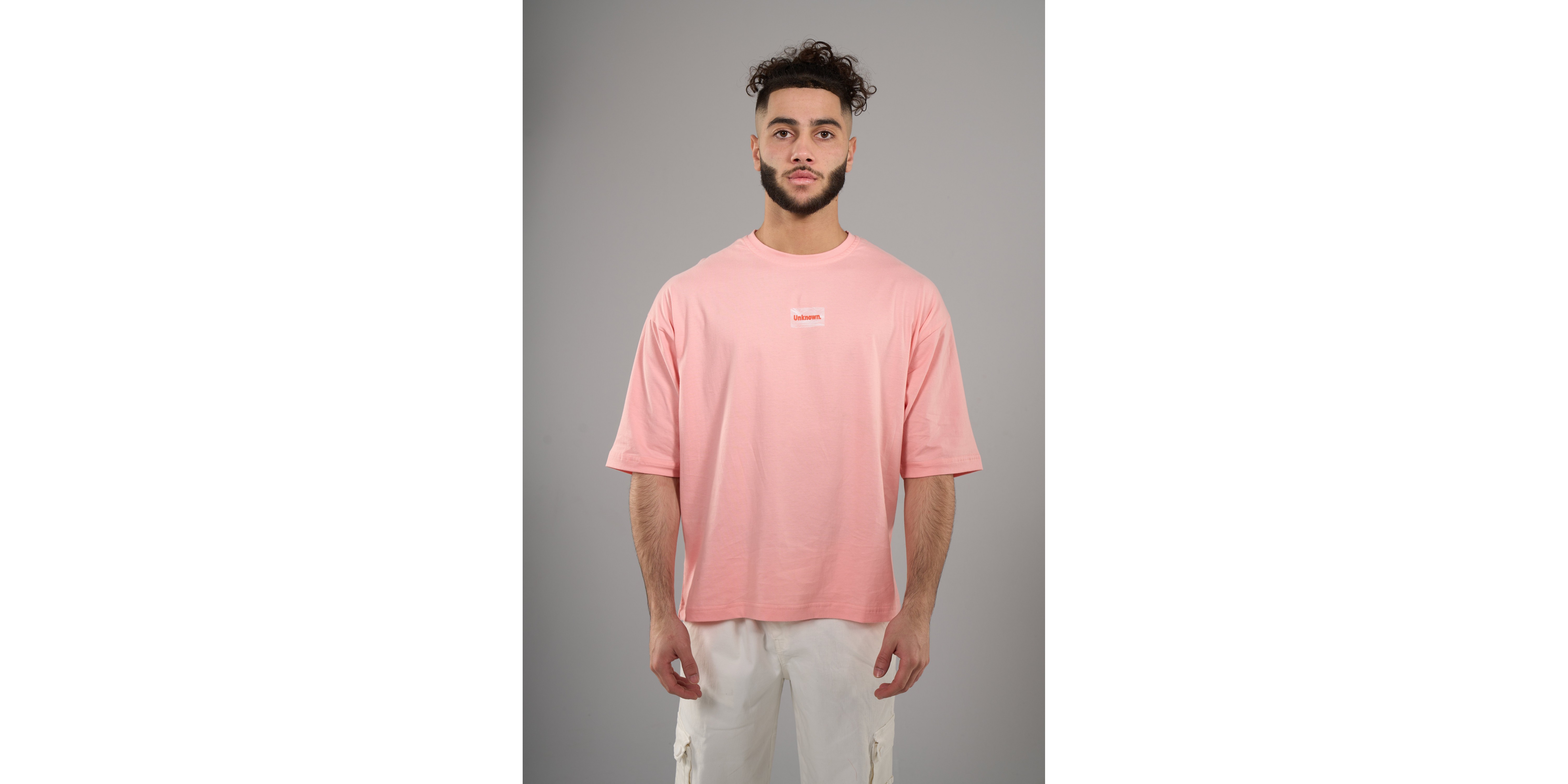 UnKnown Oversized Salmon Pink Tee