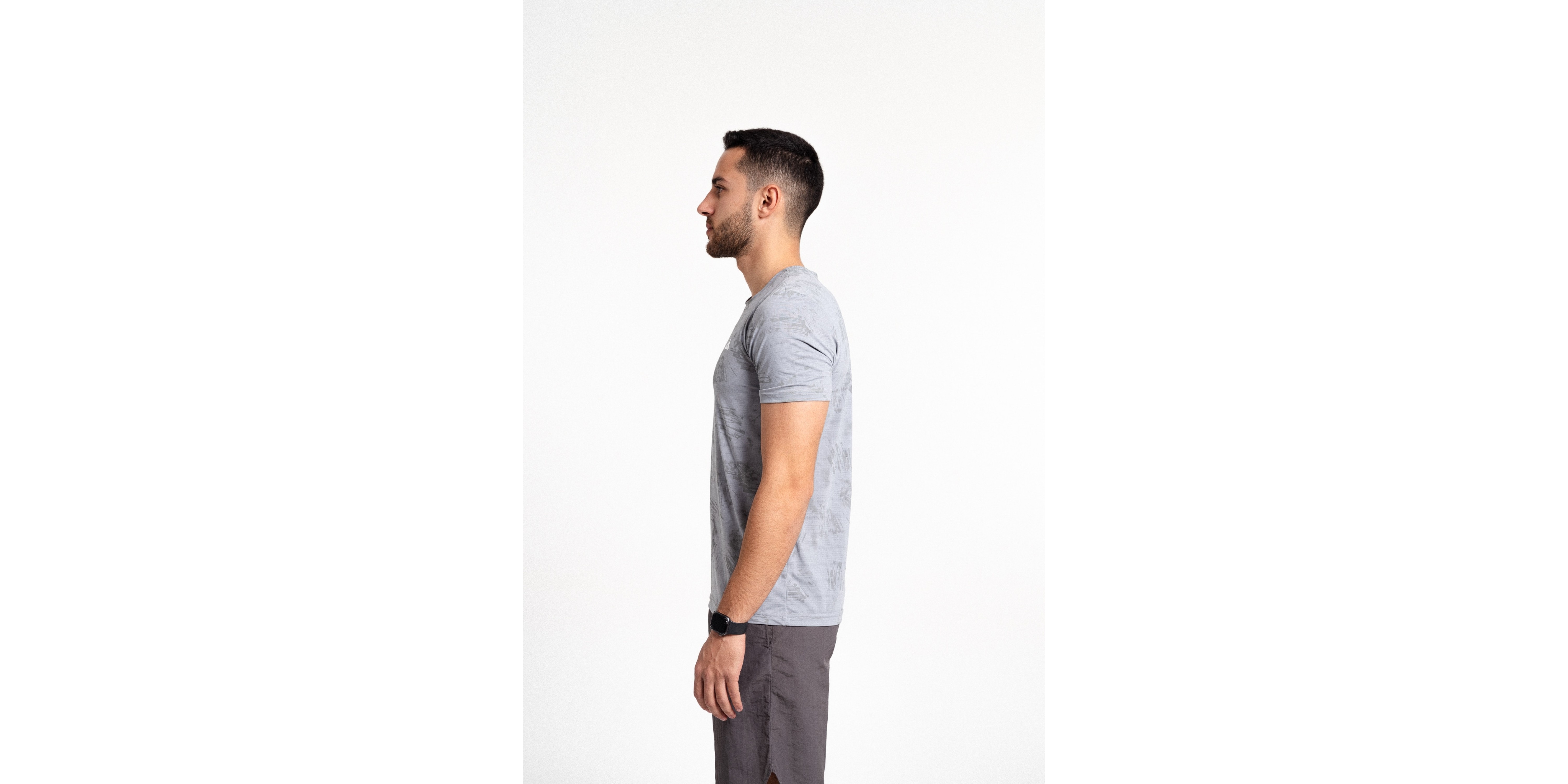Act-Wire Fit Short Sleeve - Grey